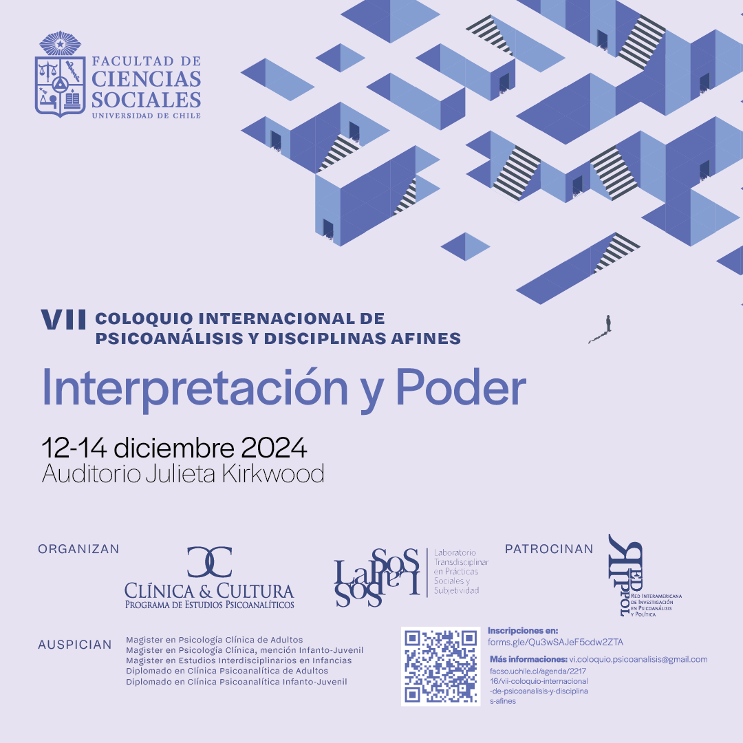 VII Coloquio Internacional de Psicoanálisis y Disciplinas Afines - Universidad de Chile